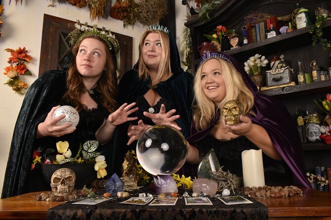 Witch Costume Photo Shoot - Witch Cottage theatrical set - The Experience: What to Expect