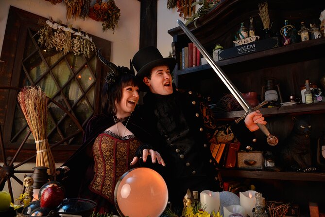 Witch Costume Photo Shoot - Witch Cottage theatrical set - Why This Tour Stands Out