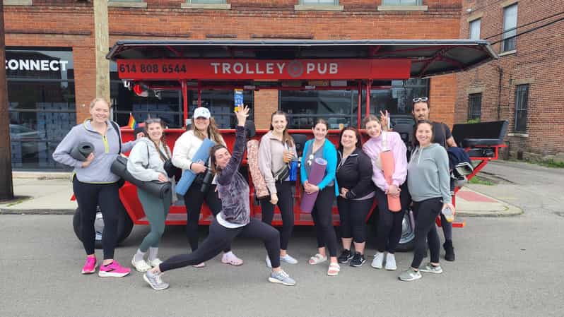 Yoga & Coffee Tour On The Trolley Pub - What Is the Yoga & Coffee Tour on the Trolley Pub?