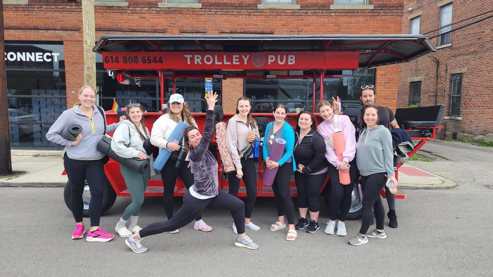 Yoga & Coffee Tour On The Trolley Pub - Practical Details and Value Assessment