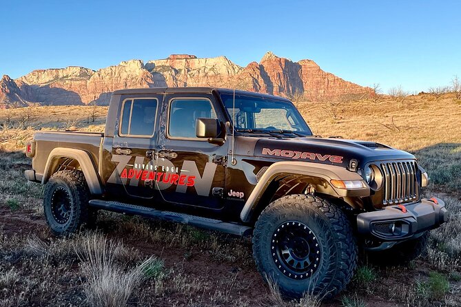 Zion Jeep Tour with Exclusive Access to Zion Cliffside Point - Key Points