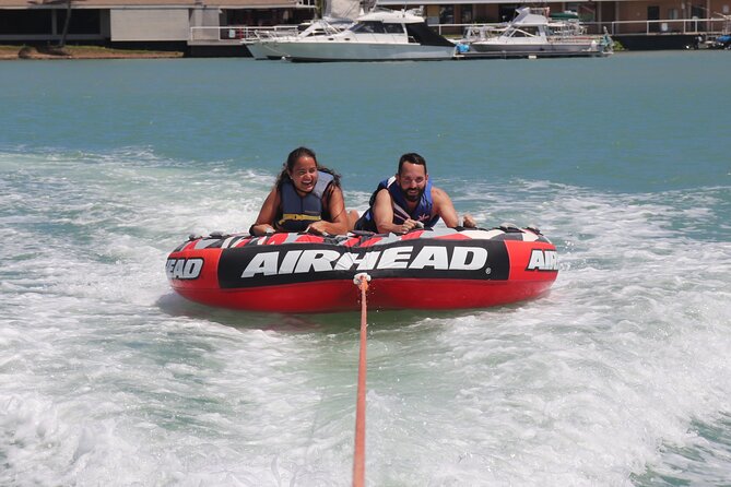 Combo Banana Boat Ride and Bumper Tube Ride in Hawaii - The Sum Up