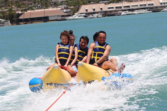 Combo Banana Boat Ride and Bumper Tube Ride in Hawaii - Frequently Asked Questions