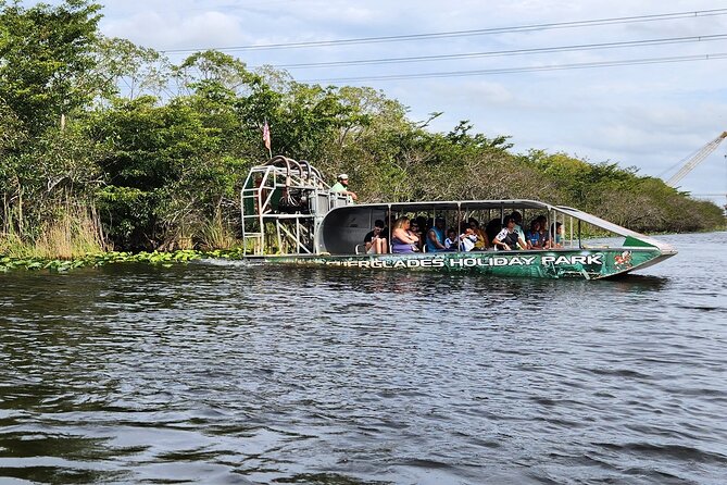 Everglades Airboat Ride and Bus transfer from Miami Beach - Key Points