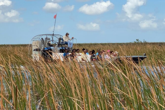 Everglades Airboat Tour with Roundtrip Transportation from Miami - Key Points