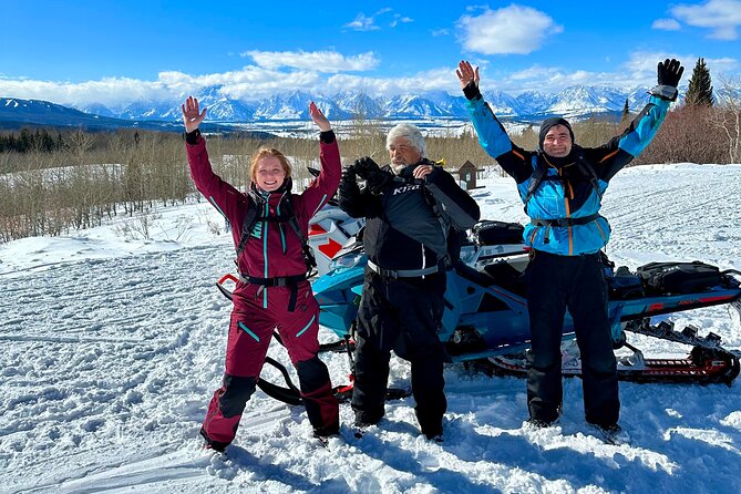 Heart Six Snowmobiling in Jackson Hole - Scenery and Views