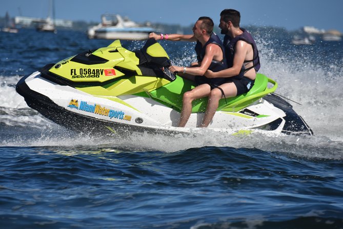 Jet Ski Freeride with Miami Watersports - Scenic Views and the Miami Skyline