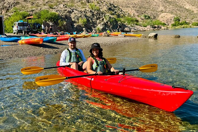 Kayak Rental to Emerald Cave on the Colorado River near Las Vegas - Key Points