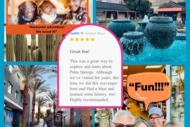 Palm Springs Team Trivia Hunt: New  Mobile Game App! - The Experience in Detail