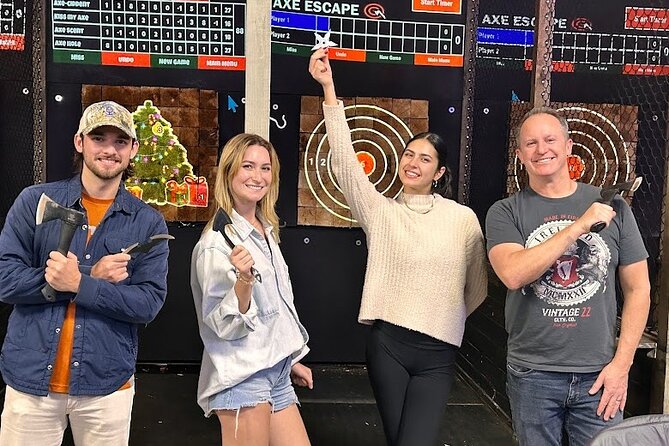 Private 1 Hour Axe Throwing Experience in Texas - Duration and Group Size