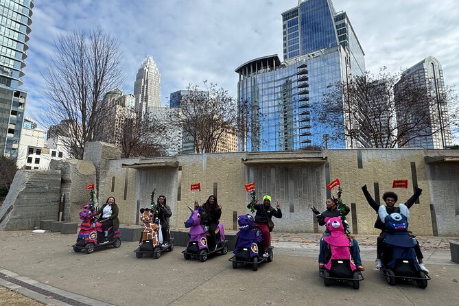 Skyline and Streets: A Whimsical Rydables Ride Through Charlotte - Exploring Charlotte on a Rydables Scooter